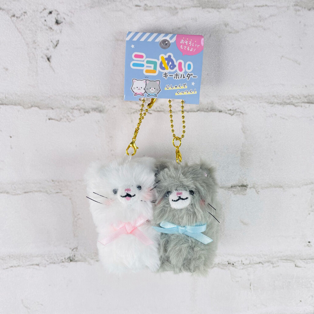 クラックス ニコぬい ペアキーホルダー 猫（ラグドール） 115738 - 動物雑貨の通信販売【モフタス・ストア】